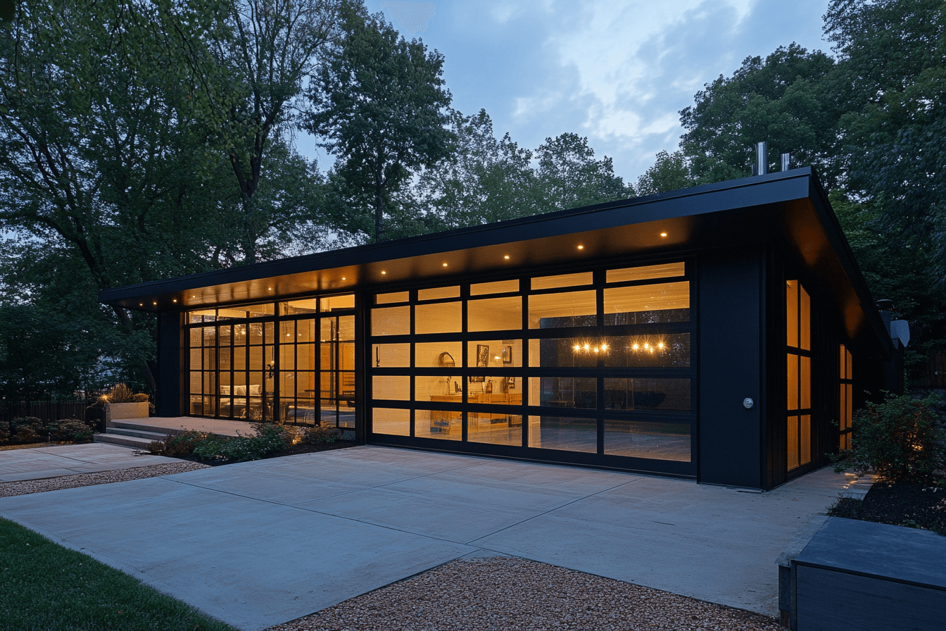Modern Elegance: Glass Garage Doors for Your Home | Paratec